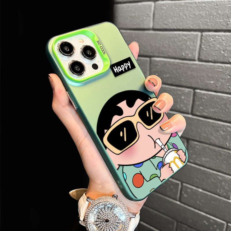 New Sunglasses Shin-chan Casing For Samsung Galaxy A36 5G S25 Ultra S25 ...