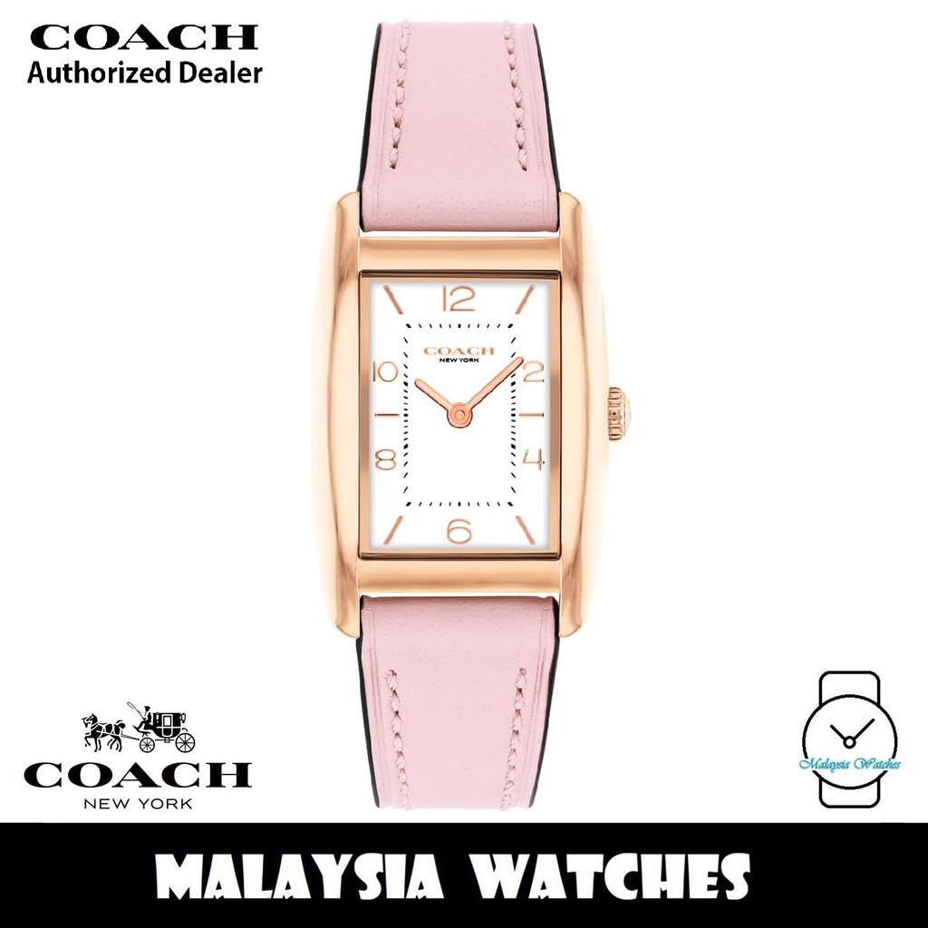 (100% ORIGINAL) Coach 14504313 Reese Quartz Analog White-Tone Dial ...