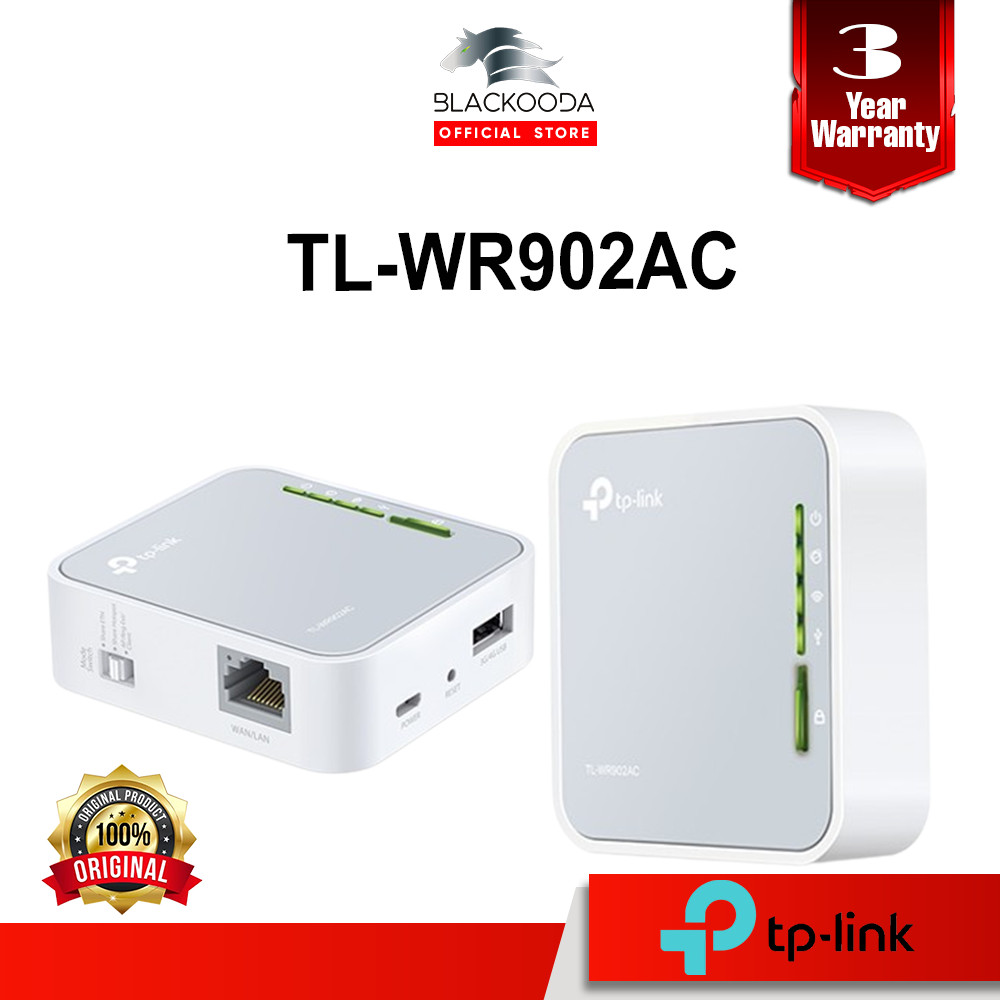 TP-LINK TL-WR902AC AC750 Wireless Travel Router | Shopee Malaysia