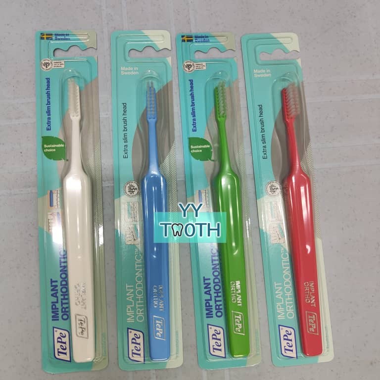 J13C Tepe Implant Orthodontic Toothbrush berus gigi braces toothbrush ...