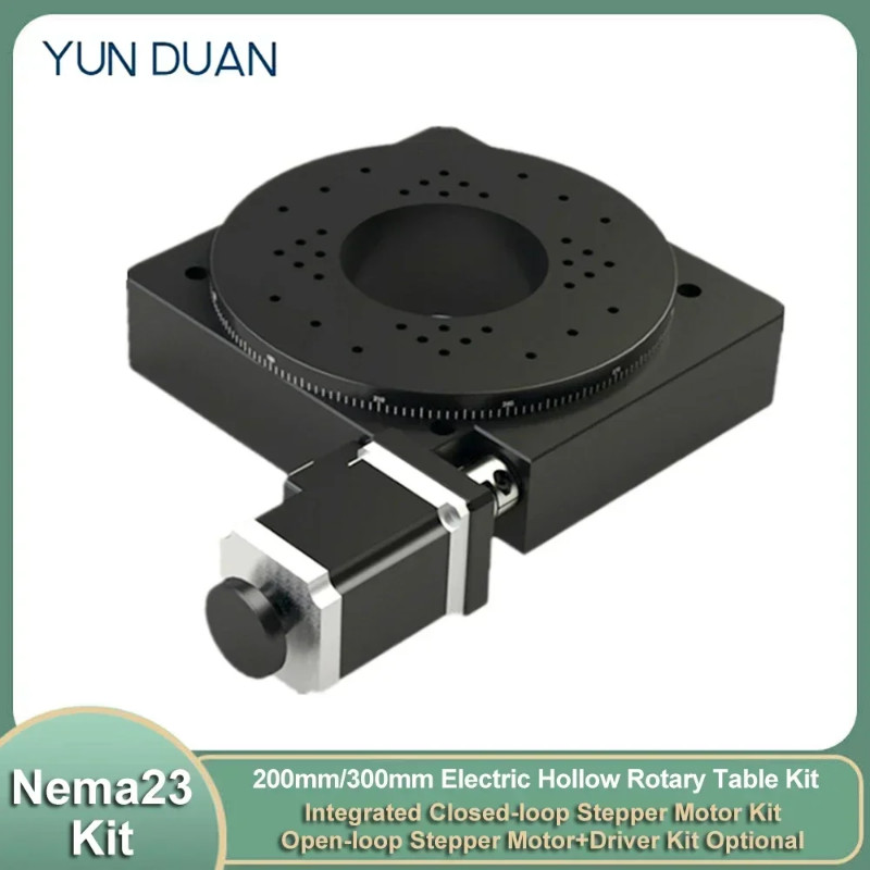 Heavy Duty Motorized Rotary Table Reducer Electric Positioner Workbench ...