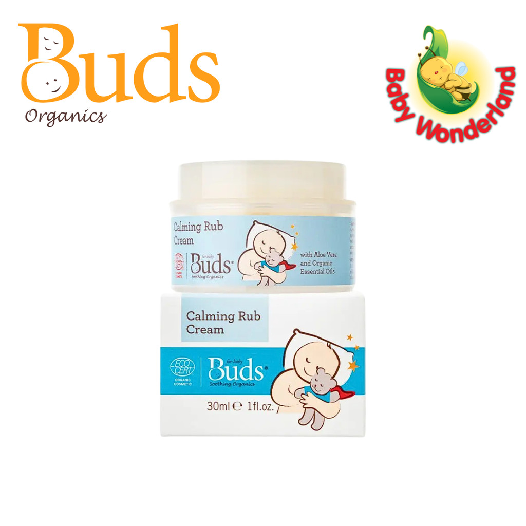 Buds Soothing Organics Calming Tummy Rub Cream - 30ml | Shopee Malaysia