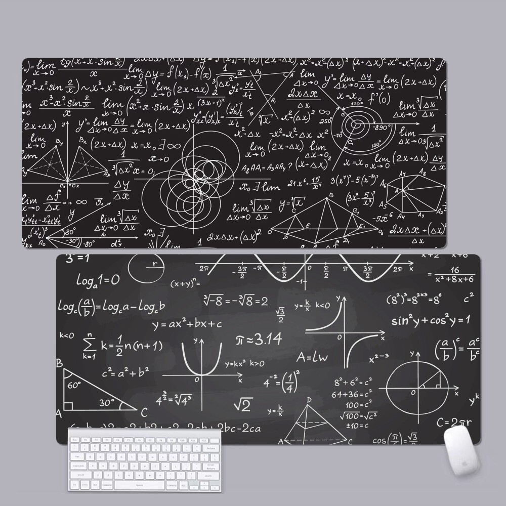 E mc2 Formula Math Funny Science Mousepad Custom Skin Cartoon Anime ...