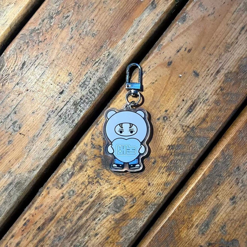 Kpop Seventeen Keyring Cute Cartoon SVT JEONGHAN JOSHUA JUN WONWOO ...