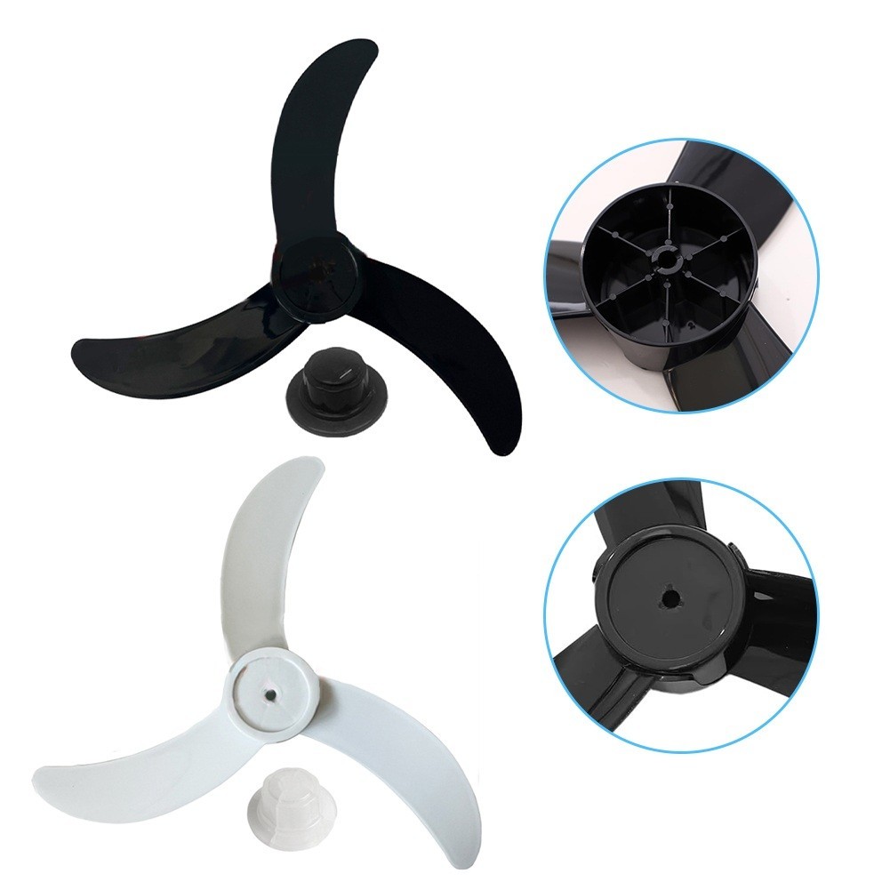 [LUMY] 18INCH Plastic Fan Blades Powerful 3 Blades Electric Fan ...