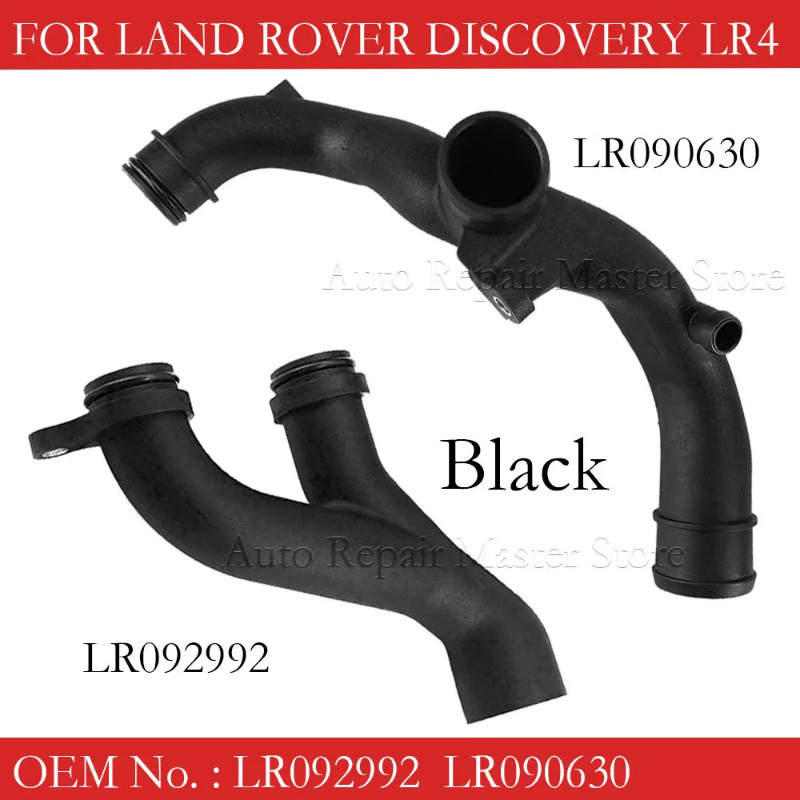 Plastic Coolant Pipe Kit LR090630 LR092992 For Land Rover Defender ...