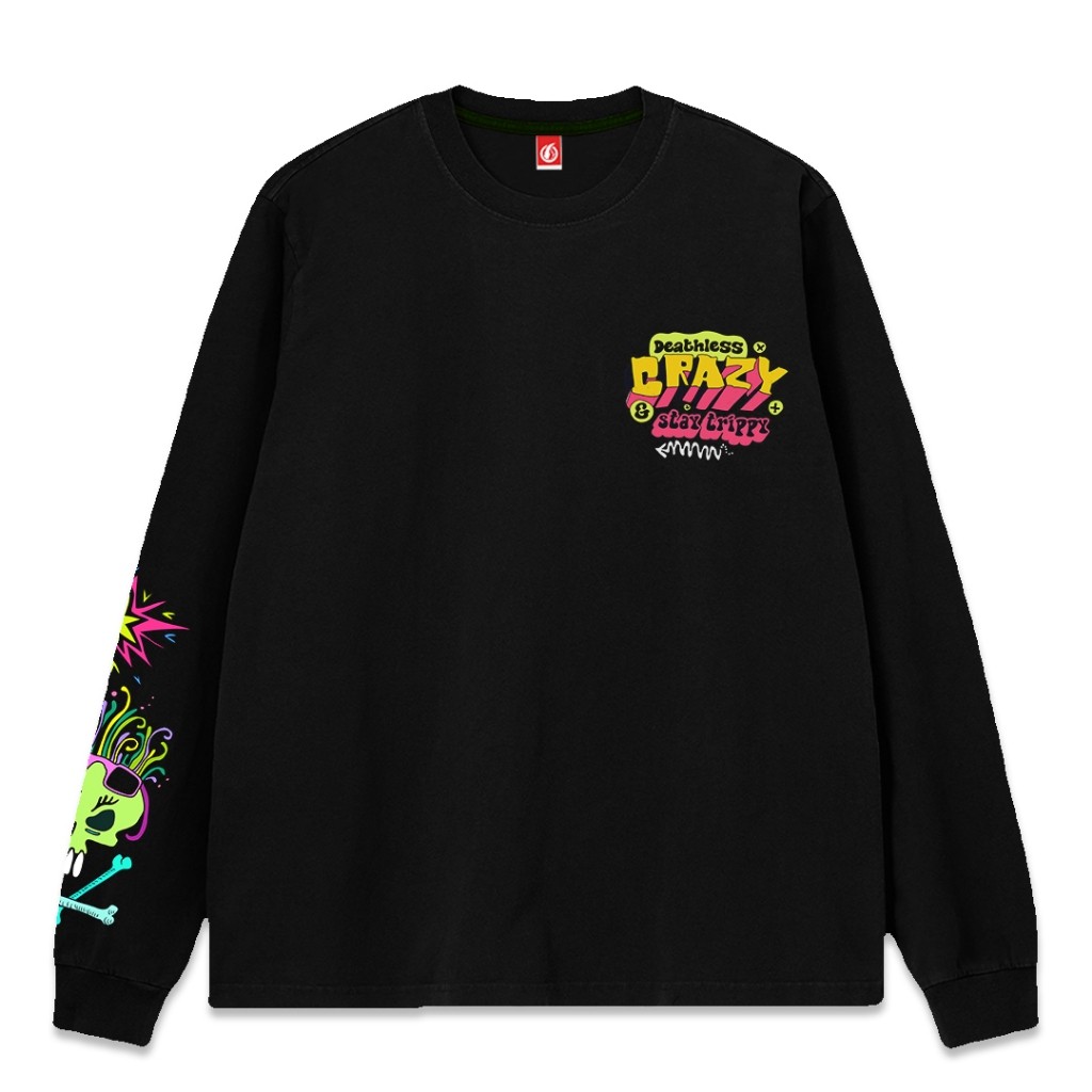 Deathless Long Sleeve T-Shirt | Ls ADELIC | Ls SERIES | Shopee Malaysia