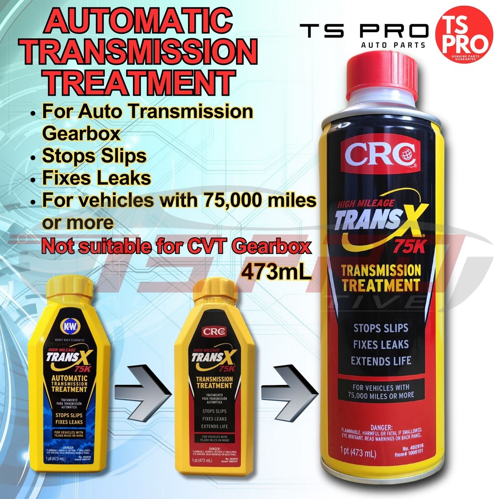 CRC TRANS X K&W Trans-X Automatic Transmission Treatment 473ML (Tentang ...
