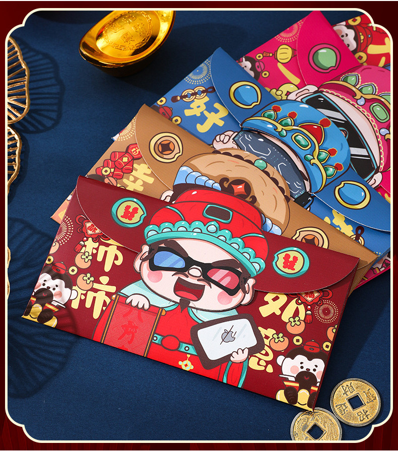 2025 New Lucky Bag Red Envelope Chinese Red Envelopes Lucky Money ...