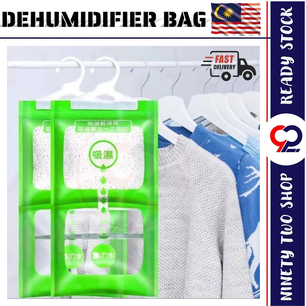 Hygroscopic Anti Mold Dehumidification Bags Wardrobe Hanging Moisture ...