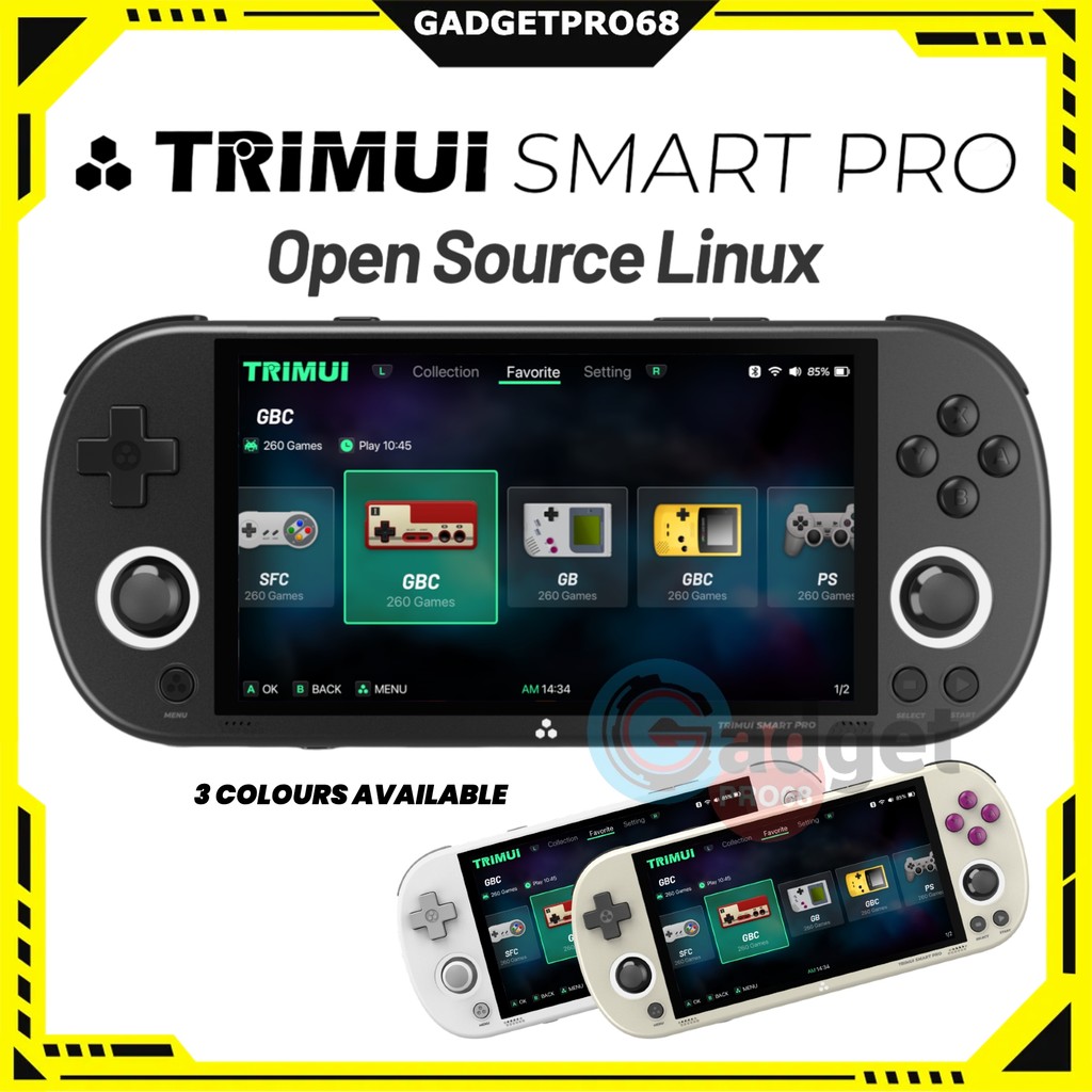 TRIMUI SMART PRO 4.96" IPS Screen 720dpi Open Source System IPS ...
