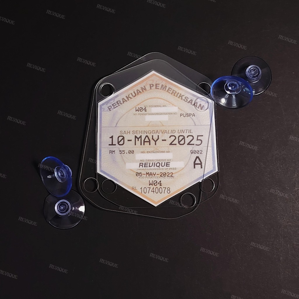 Universal Lorry Holder Puspakom Inspection Slip Heavy Vehicle Road Tax ...