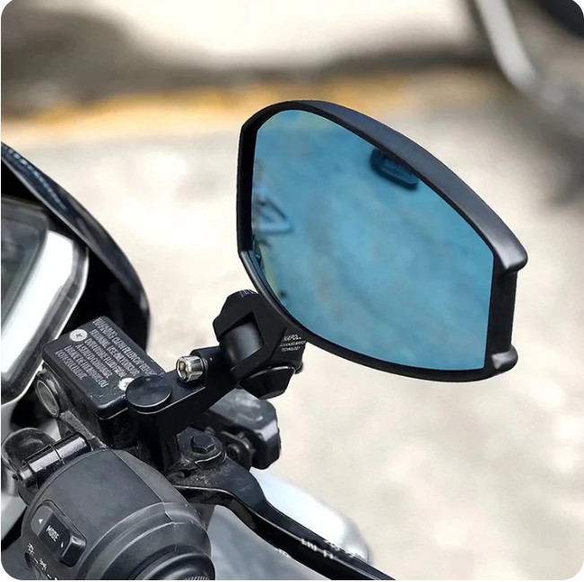 RAYSAVE Napoleon Advanced Universal Side Mirror | White or Blue Glass ...