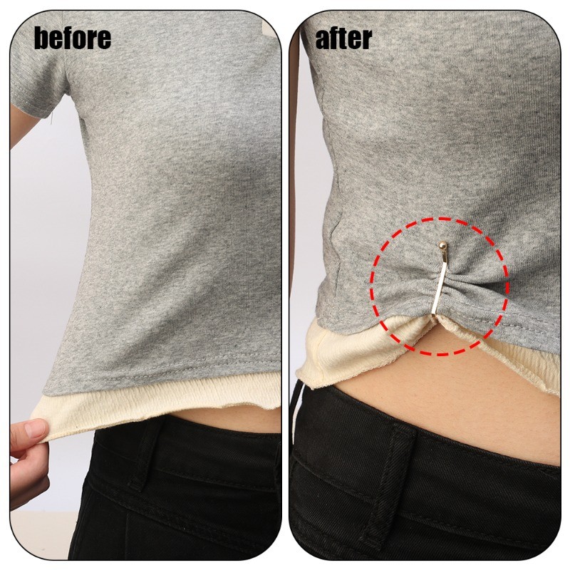 4/16Pcs Cuff Fixing Clips - Adjustable Waist Clip - U-shaped Hijab ...