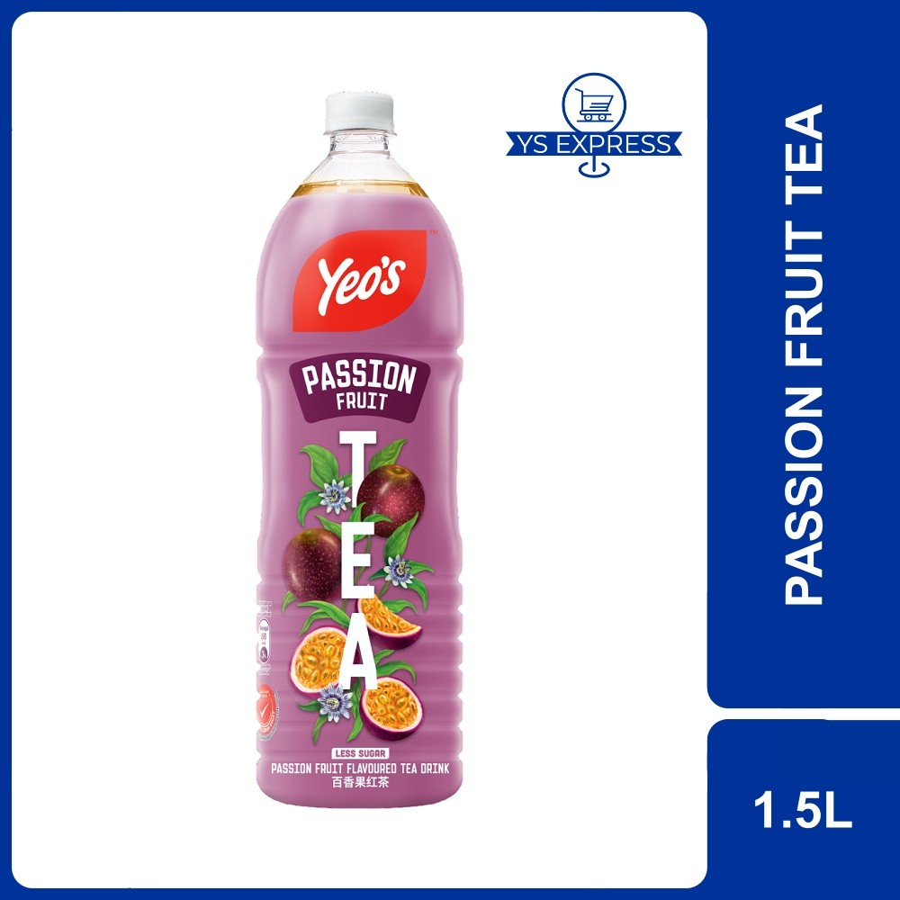 YEO'S Pet Passion Fruit Flavoured Tea Drink 1.5L - Minuman Teh ...