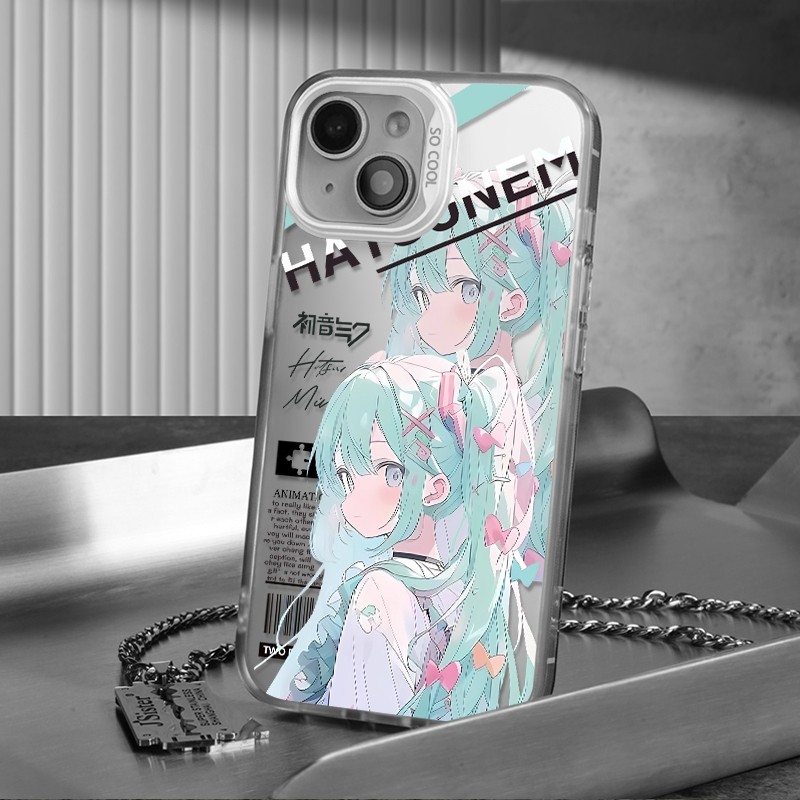 Hatsune Miku 初音ミク Phone case for iPhone 16/15/14 pro max 13 12 11 ...