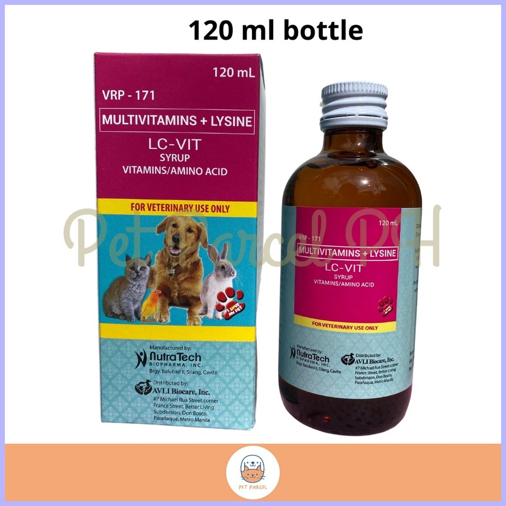 LC Vit Multivitamins Syrup for Pets 60ml and 120ml | Shopee Malaysia