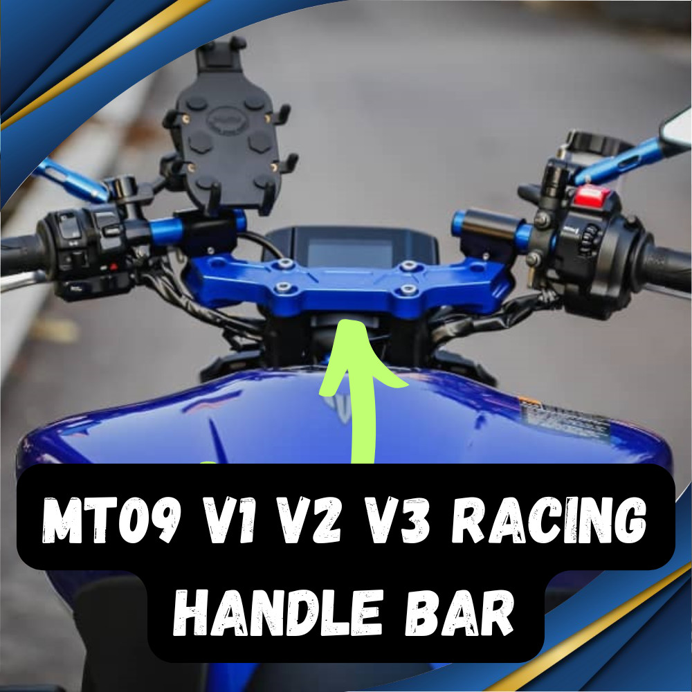 Yamaha MT09 V1 V2 V3 Racing Handle Bar Clip On Clamp Handlebar Kit ...