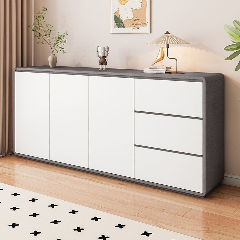 Solid Wood Storage Cabinet Home Sideboard Cabinet Wall-mounted ...