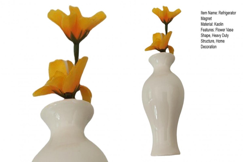 Whiteboard Vase Magnet Fridge Magnetic Vase Southeast Asian Favorite ...