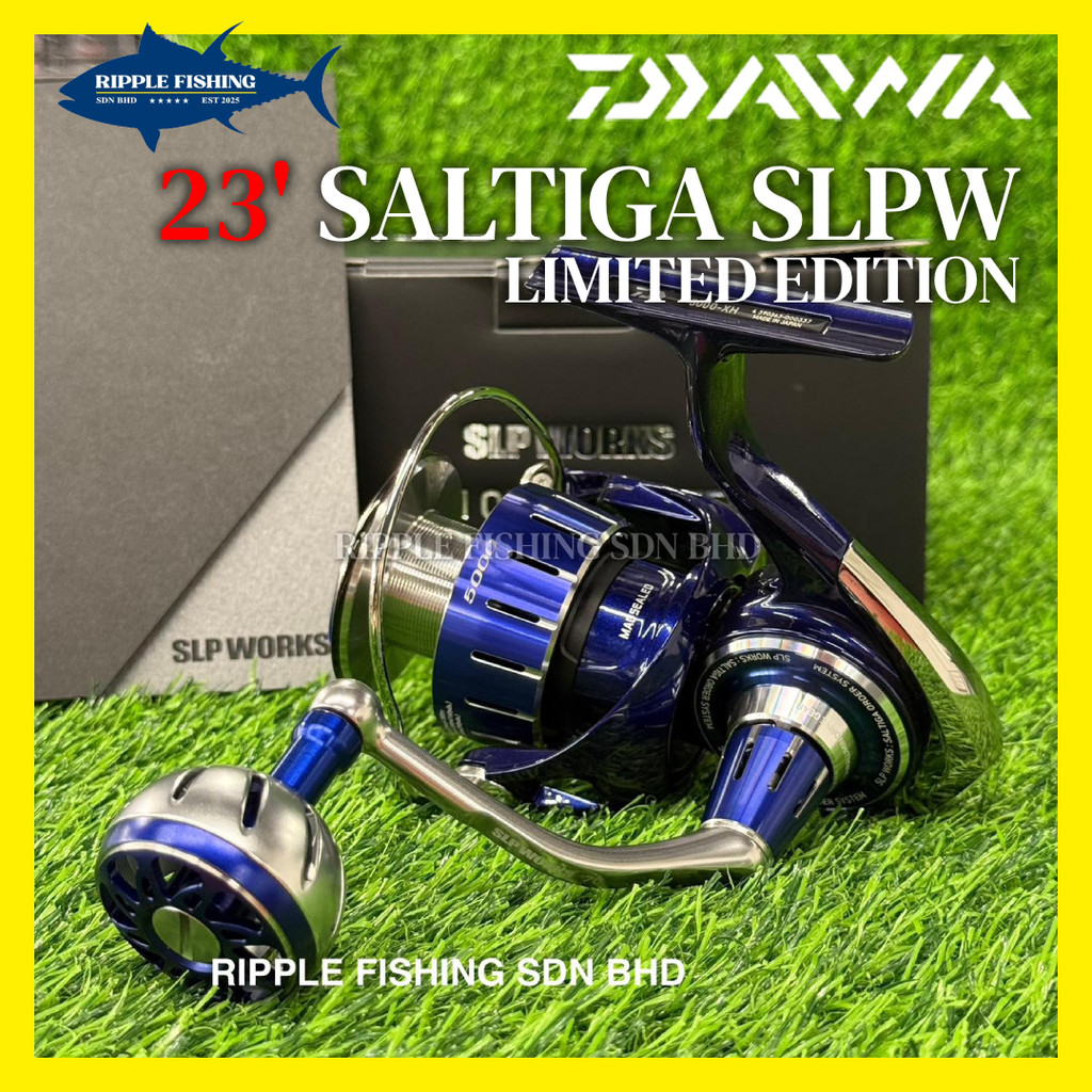 LIMITED EDITION SLPW DAIWA SALTIGA 4000 5000 6000 slpworks Reel with 1 ...
