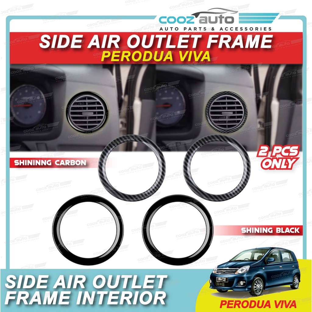 Perodua Viva Aircond Air Cond Frame Cover Side Switch Black Forged ...