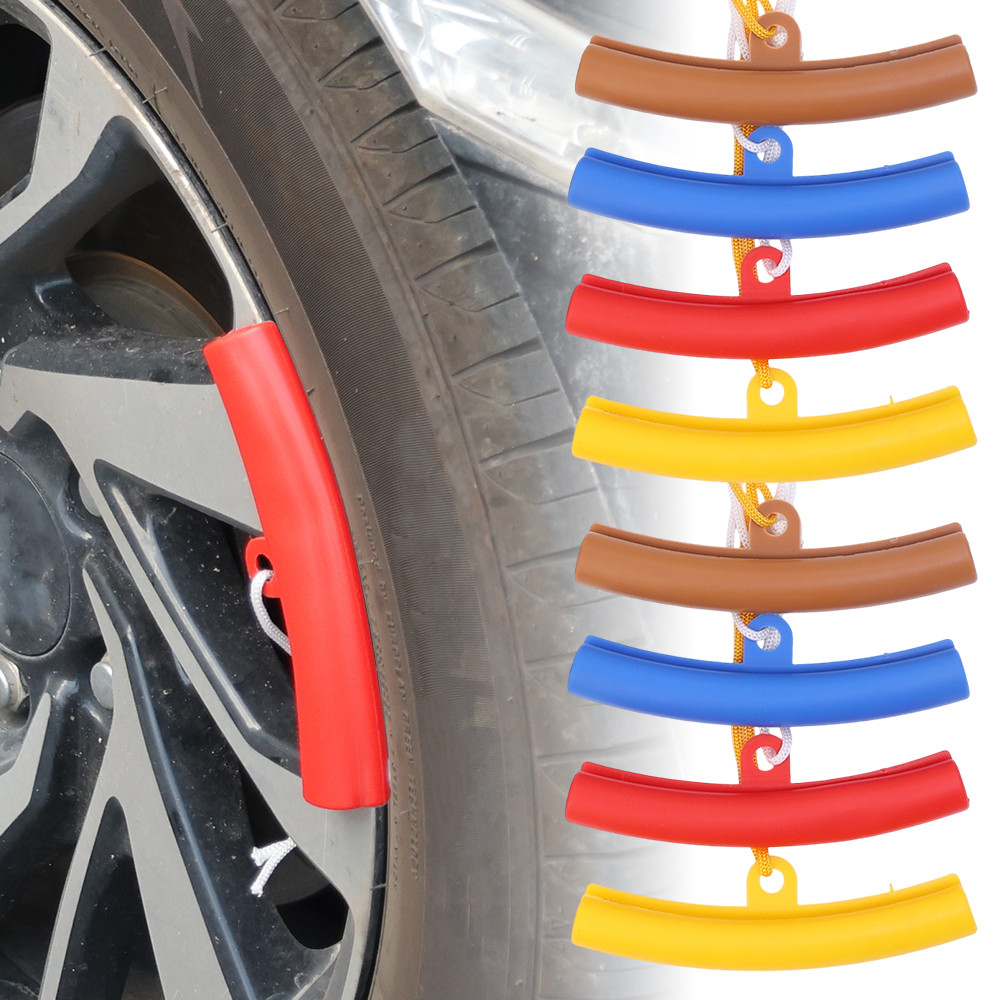 Wheel Steel Ring Protective Sleeve - Wheel Rim Edge Protectors - Wheel ...