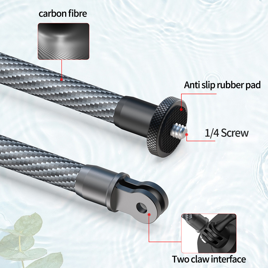 Carbon Fiber Extension Rod for Tripods Monopod Fill Light Extension ...