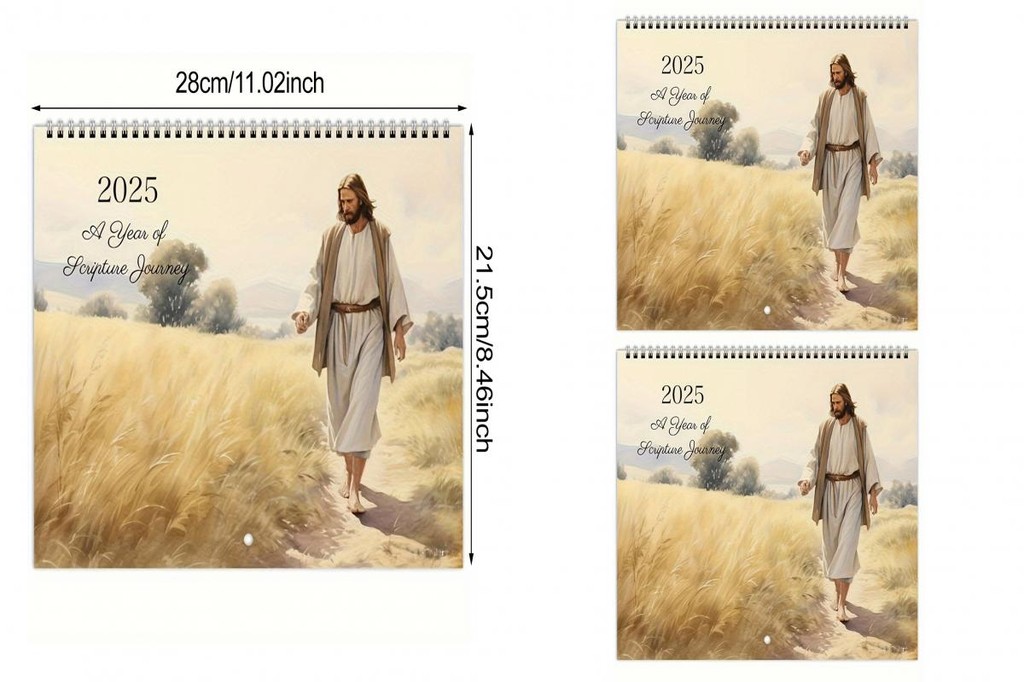 wanpanyu Smooth Page Turning Calendar for Convenience Inspirational ...