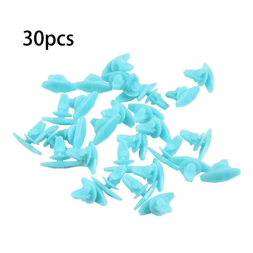 [GRKN] 30pcs 90651TP8003 For Honda Door WeatherStrip Molding Clip ...