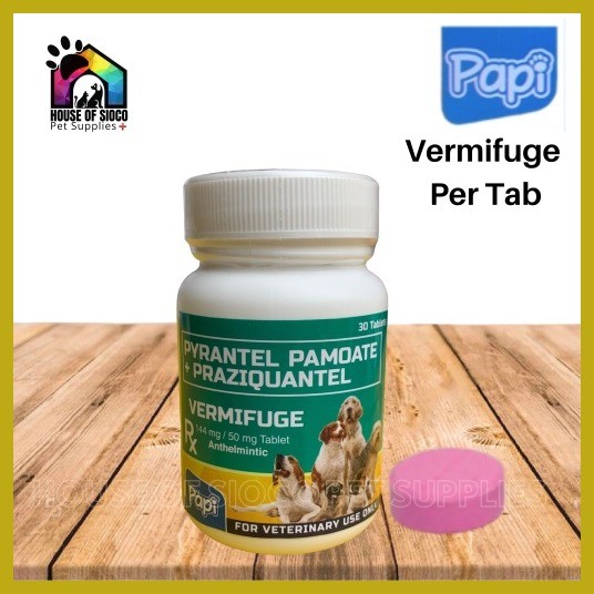 Papi Vermifuge Dewormer Tablet For Pets (Per Tablet) | Shopee Malaysia