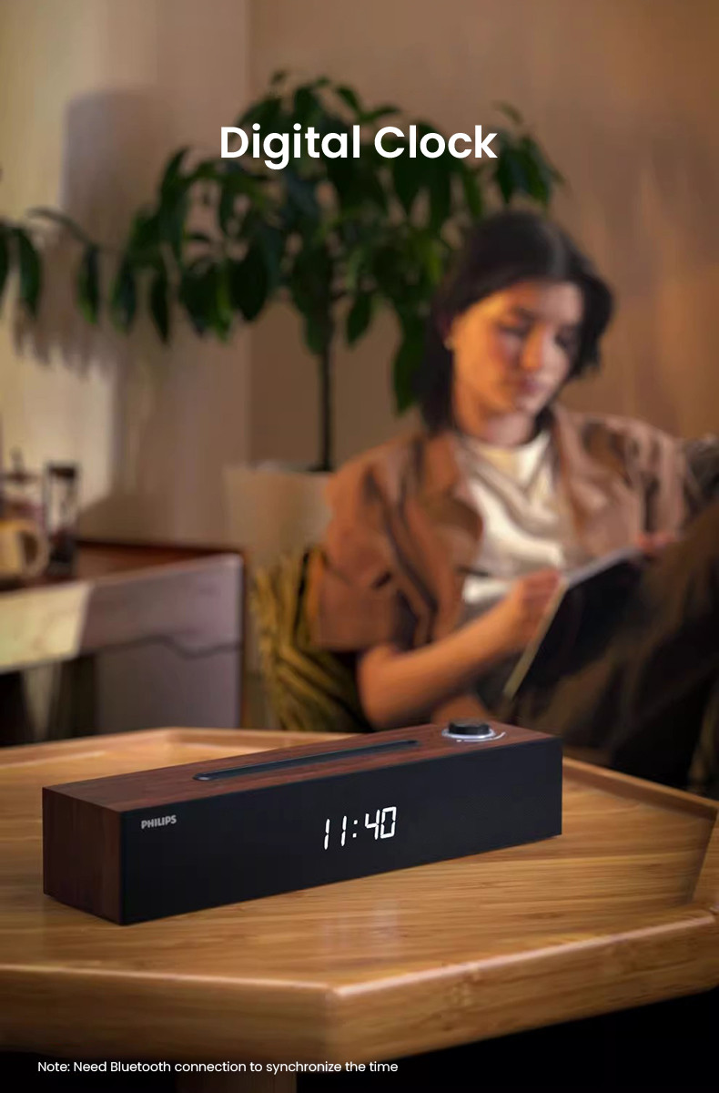 Philips SPA3809 Speaker Bluetooth5.3 USB Dual Connection Methods 52MM ...