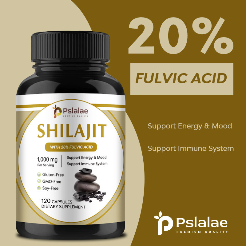 Pslalae SHILAJIT - Brain Supplement - Highly Absorbable - Soothes Mood ...