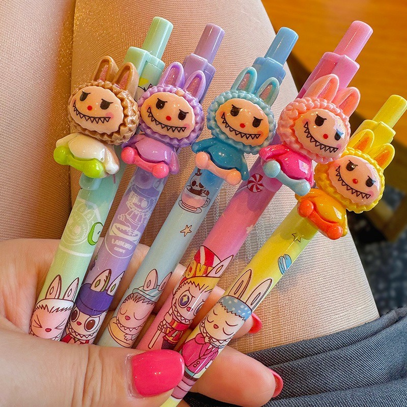 Classic Cartoon Labubu Activity Pencil High Beauty Gel Patch Automatic ...