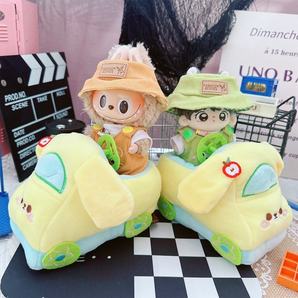 labubu cute funny taxi doll car for labubu use car Fashion Accessories ...