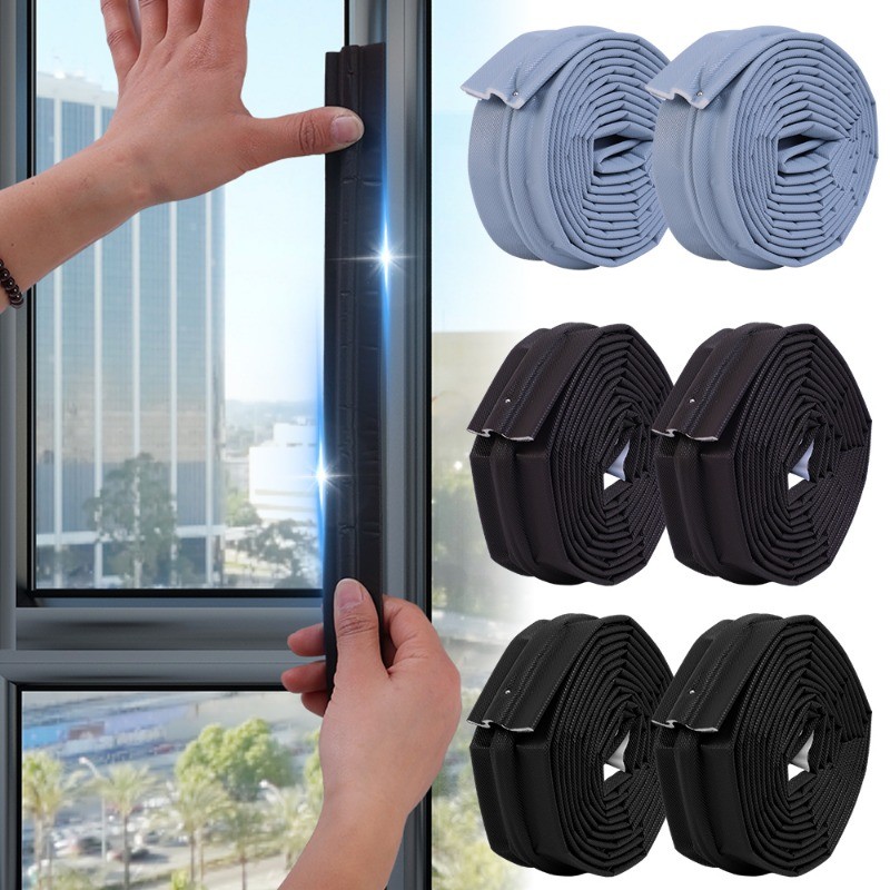 Door Seal Stopper With Brush - Door Bottom Seal Strip - Weatherstrip ...