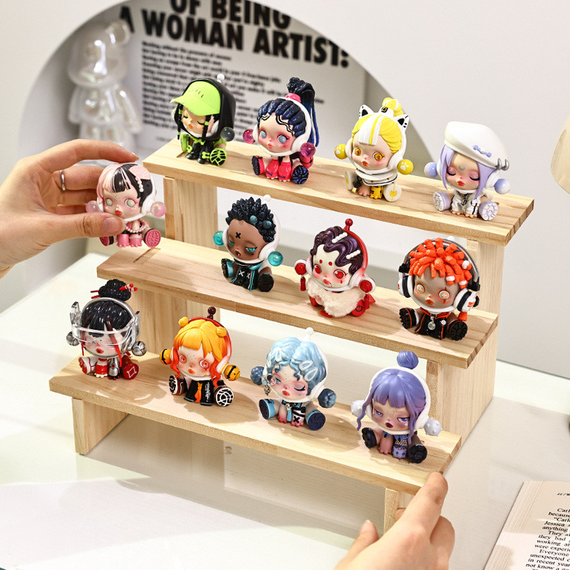 [toponehome]Desktop Blind Box Storage Display Stand Pop Mart Hand-made ...