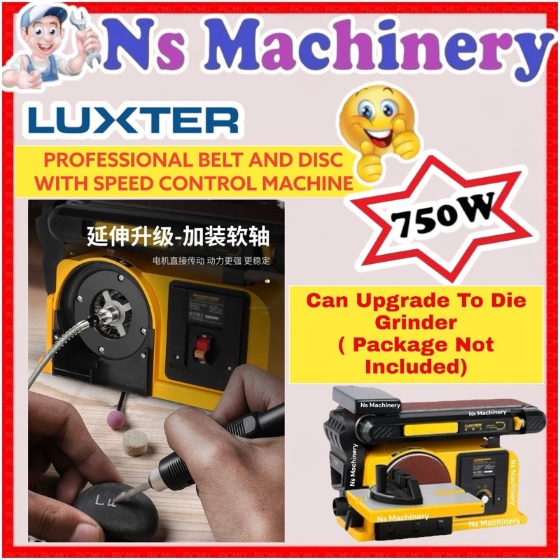 Luxter 4X6 Belt&Disc Sander Professional Woodworking With Adjustable ...