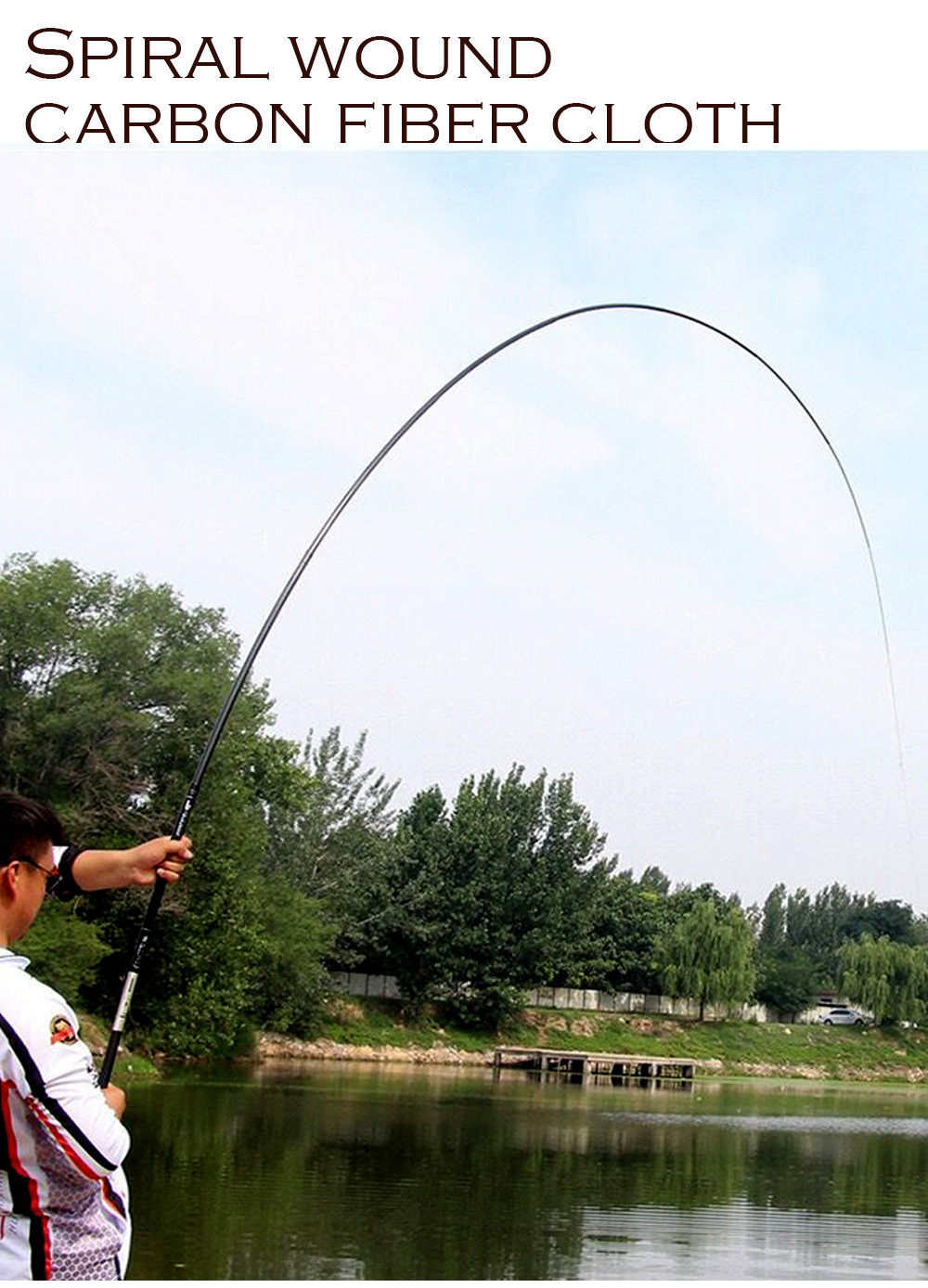 Carbon Fiber Rod Ultra Light Hard Casting Telescopic Fishing Rod ...