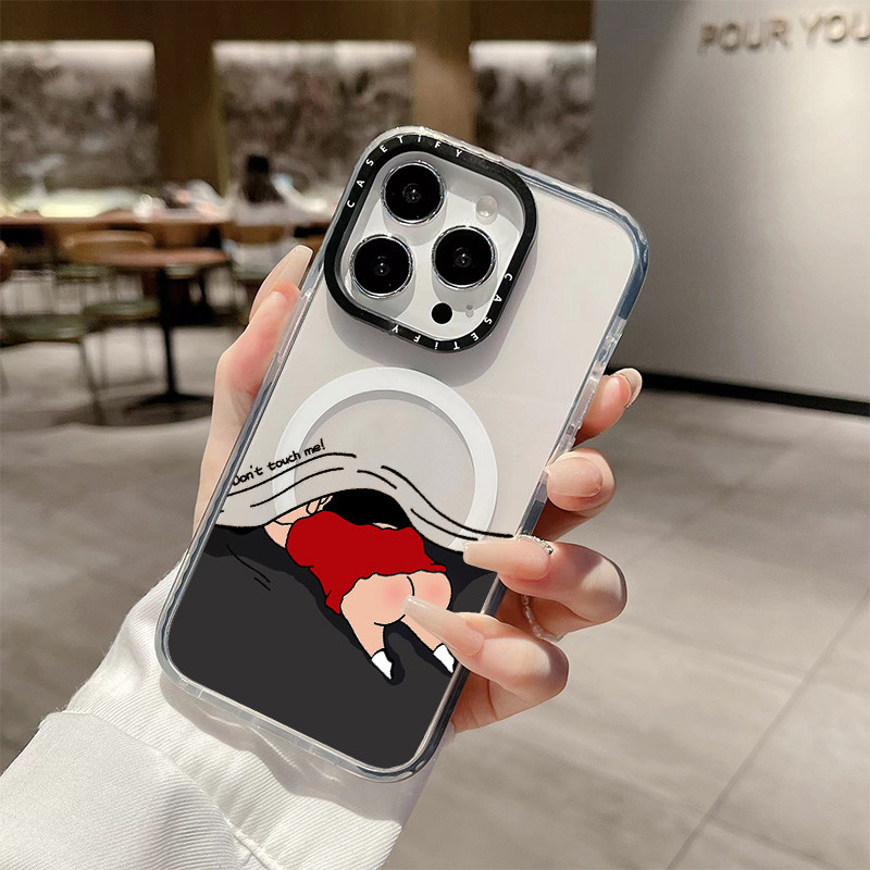 Crayon Shin-chan Don't Touch Me! Wireless Magnetic Charging Case For ...