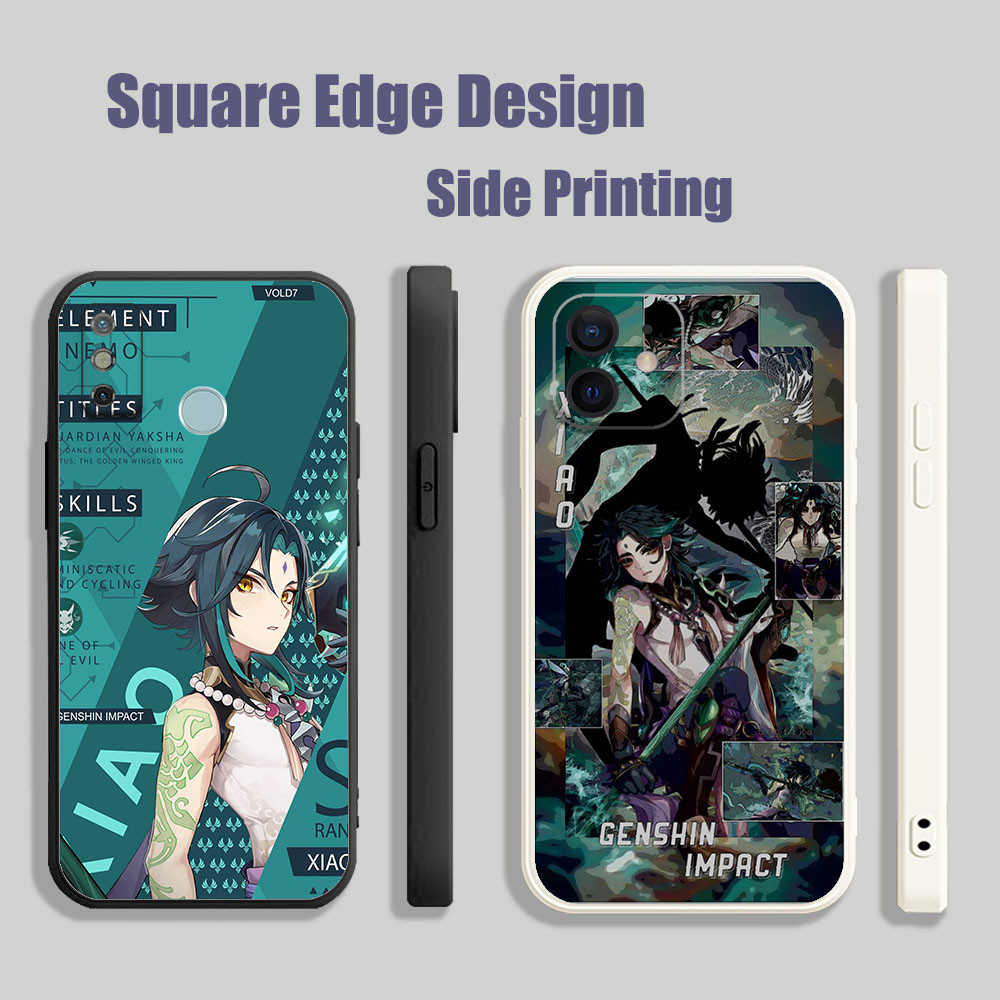Casing For Realme C2 C3 8 8i 7i C35 C30 Pro Genshin Impact Xiao ...