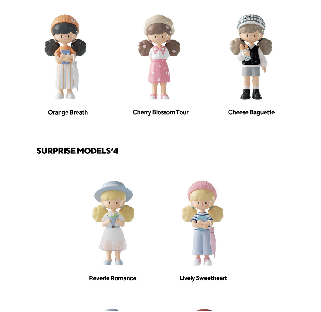 FINDING UNICORN x Molinta Spring City Wandering Series Blind Box (10 ...