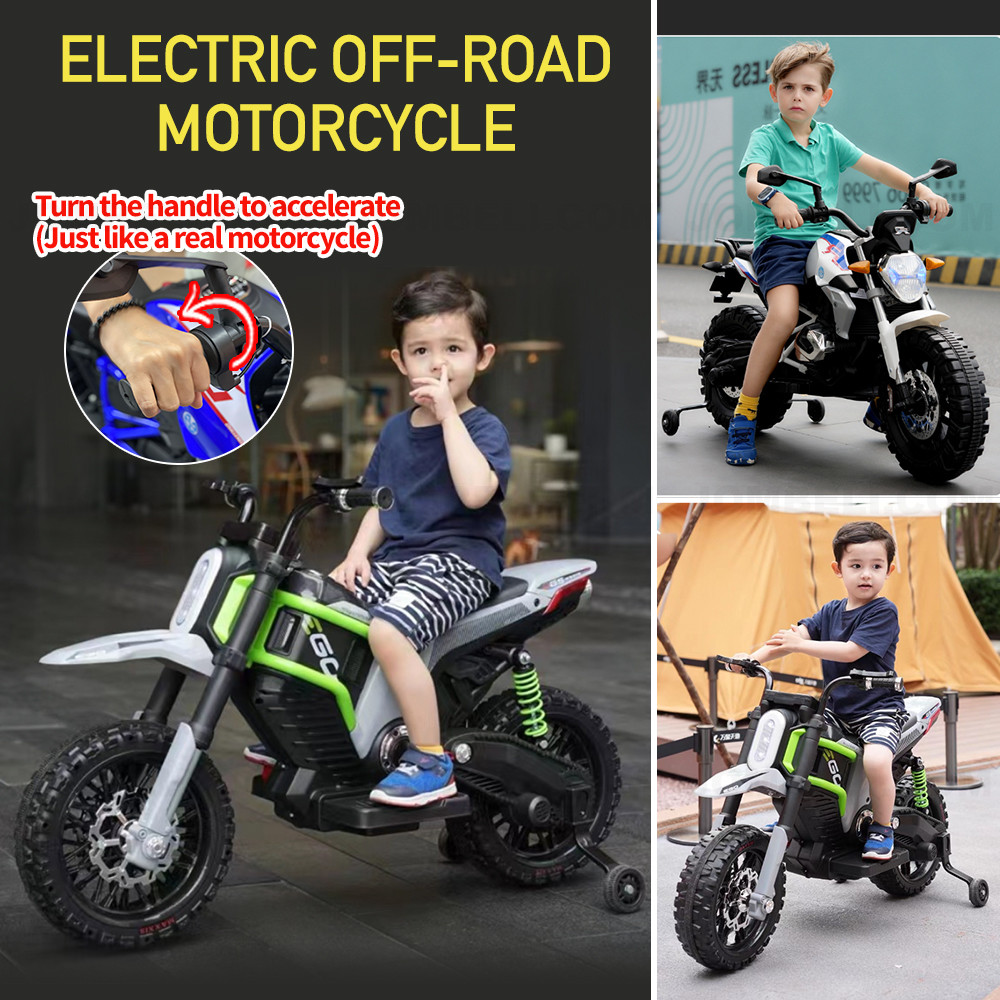 ELECTRIC OFF ROAD MOTORCYCLE Rechargeable Electric Superbike Ride On ...