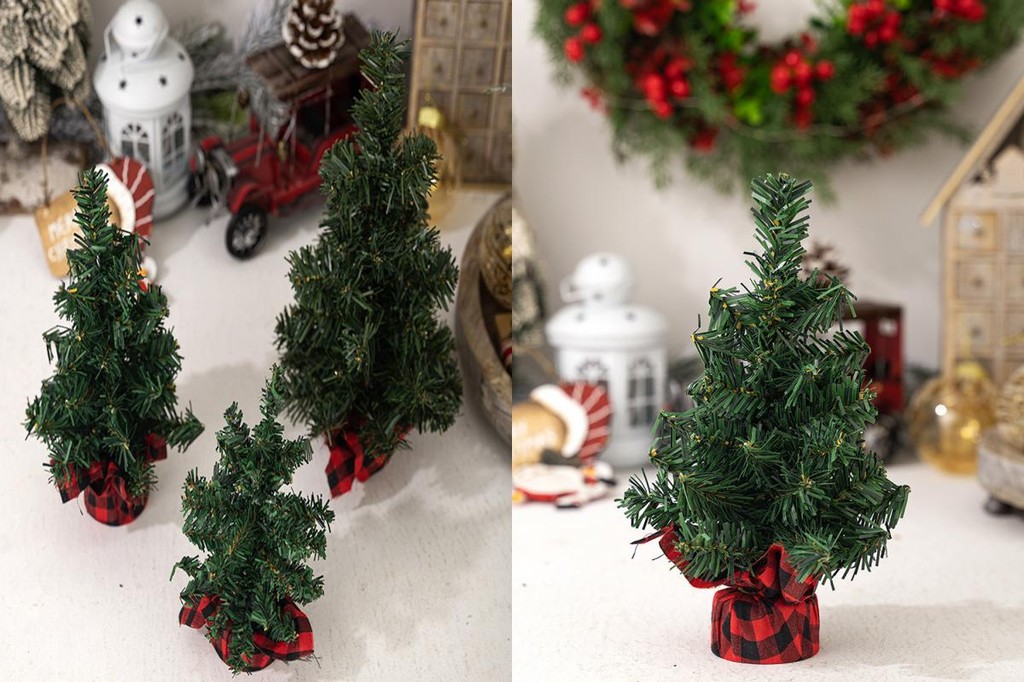 shchuani High-quality Compact Christmas Tree Compact Holiday Tree Mini ...
