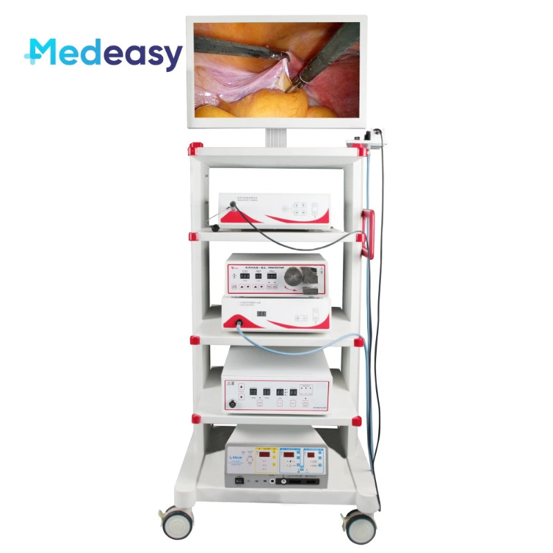 ♞Medical Full HD Laparoscopic Tower Endoscopy Endoscope Camera System ...