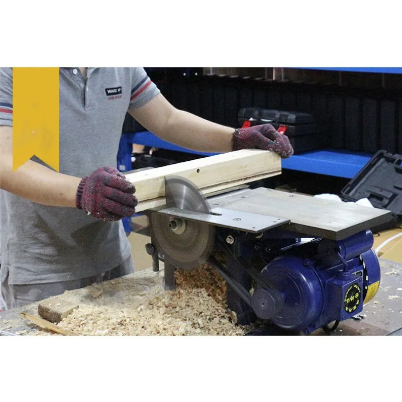 Multi-function three-purpose table planing three-in-one electric planer ...