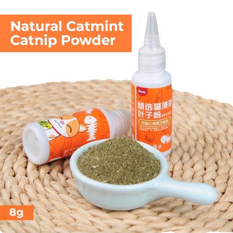 Natural Catmint Catnip Powder For Cat 8g | Shopee Malaysia