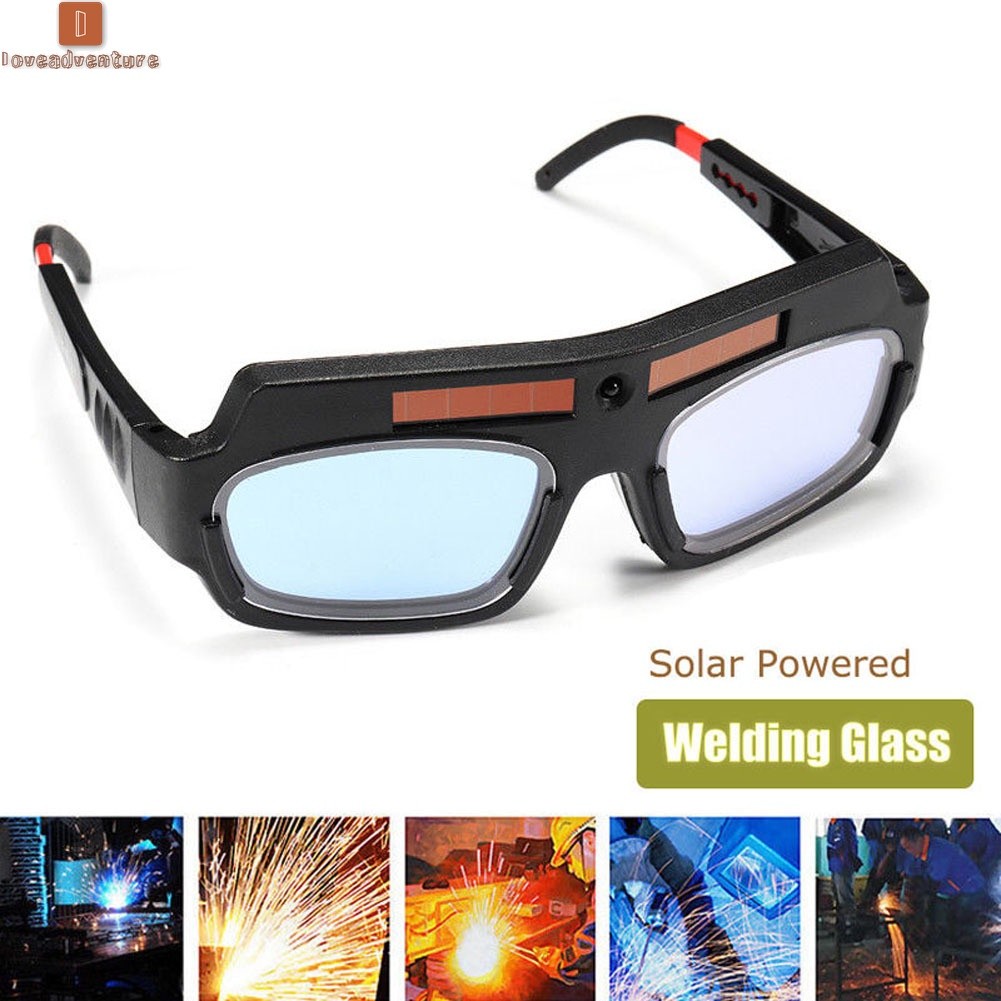 in stock Solar Powered Safety Goggles Auto Darkening Welding Eyewear ...
