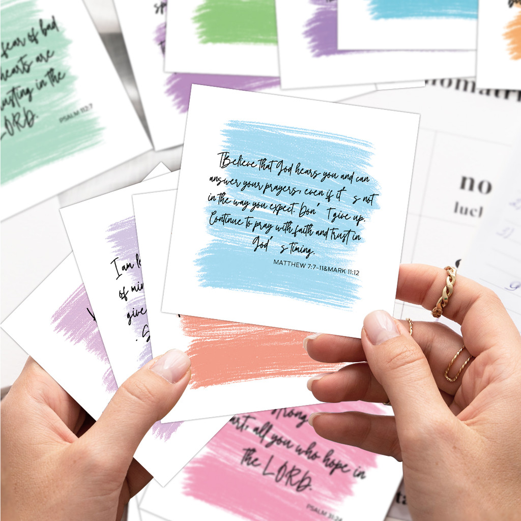 [Inspirational Prayer Cards] 60pcs Pack Inspirational Bible Verse ...