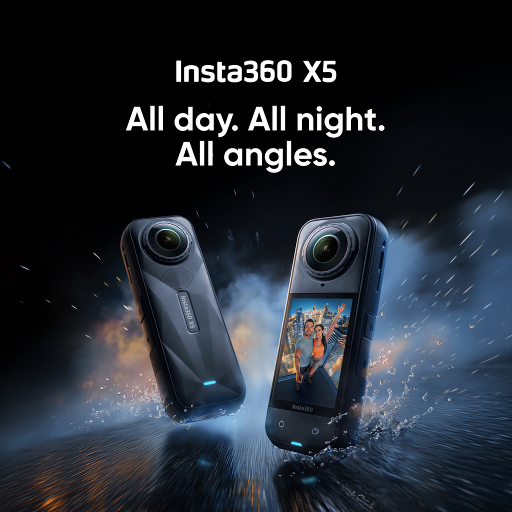 Insta360 X5/Insta360 One X5/The Ultimate 8K 360º Action Camera ...